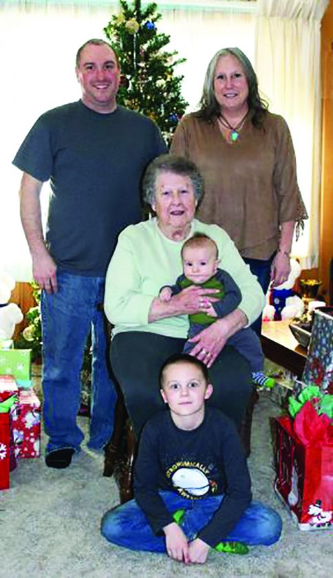 Four generations in one picture | News, Sports, Jobs - The Express